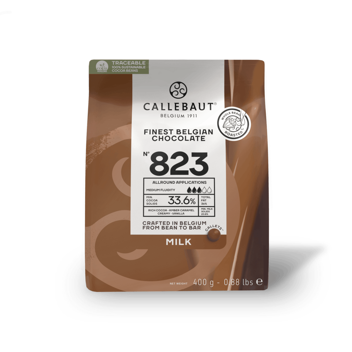 Milk Chocolate Callets: Recipe N° 823