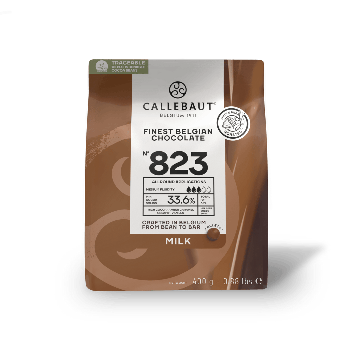 Milk Chocolate Callets: Recipe N° 823