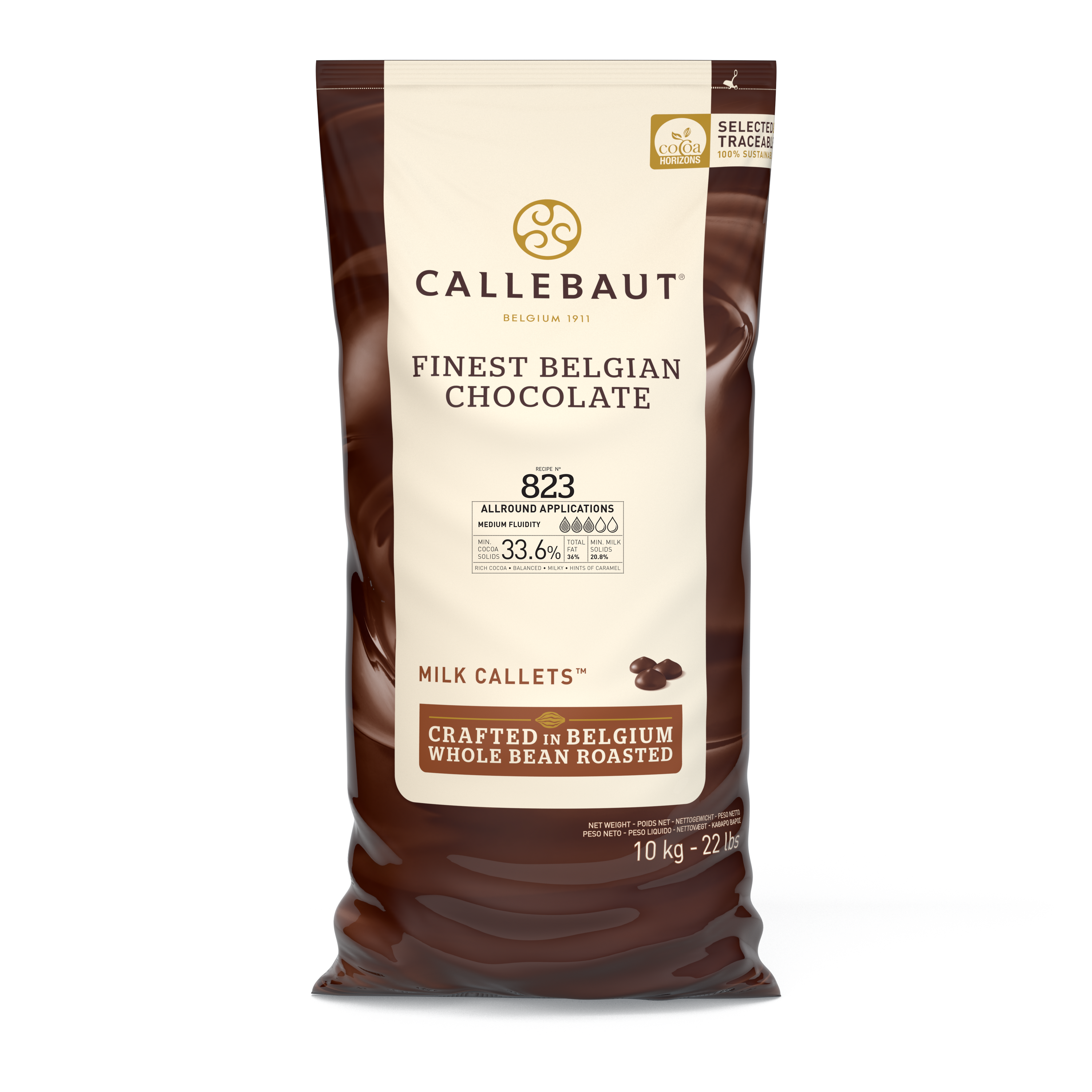 Milk Chocolate Callets: Recipe N° 823