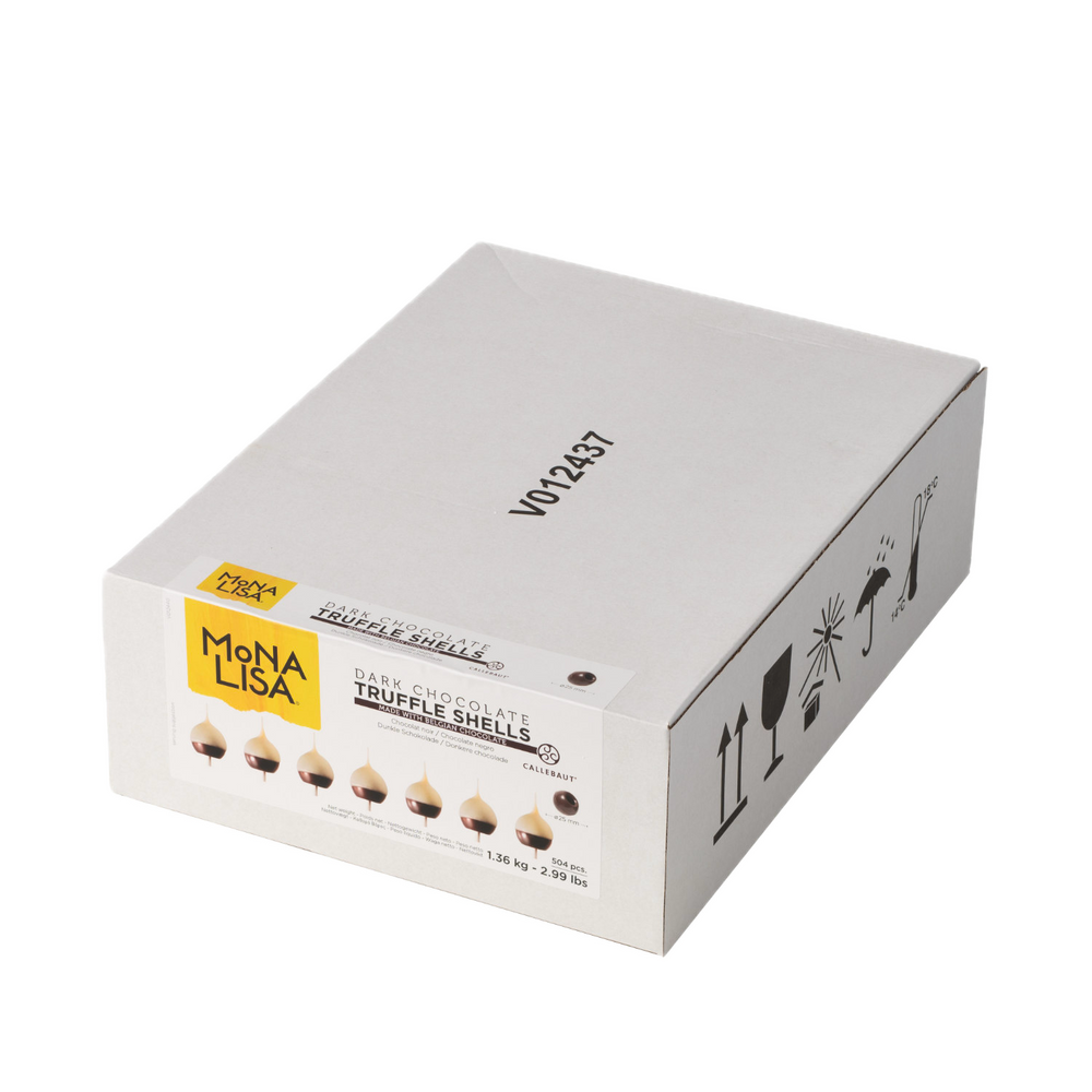 Dark Chocolate Truffle Shells