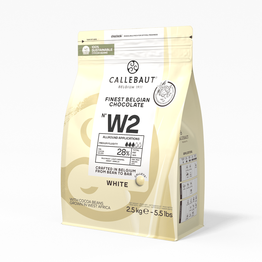 White Chocolate Callets: Recipe N° W2